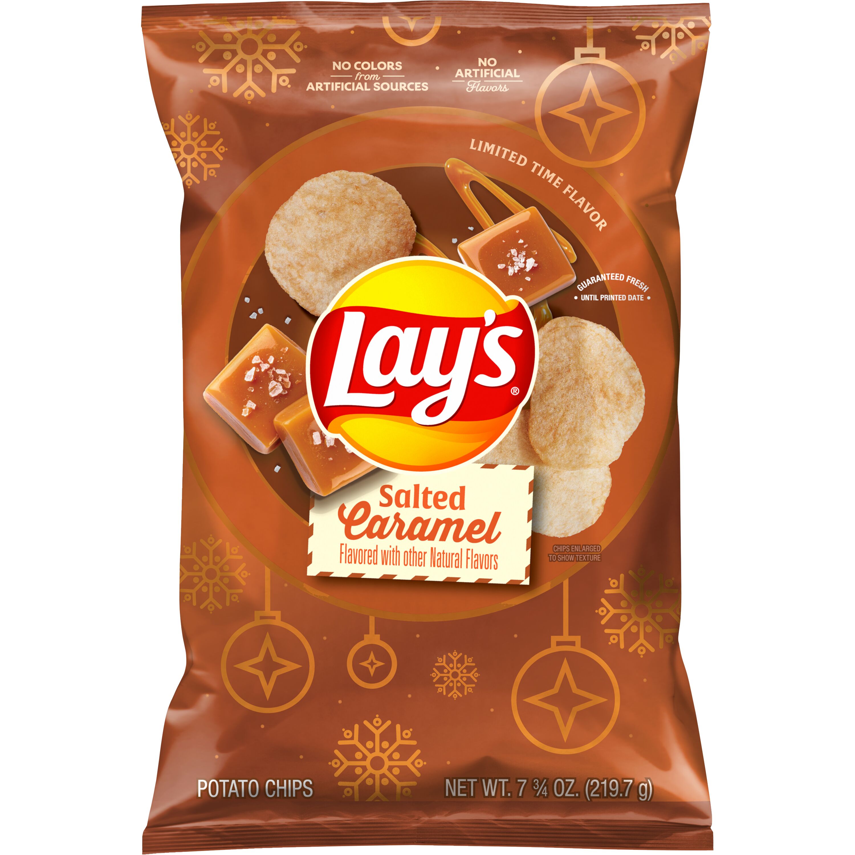 Lay's® Salted Caramel Flavored Potato Chips - Shop Now at Snacks.com