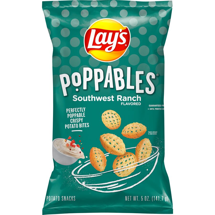Lay's® Poppables Southwest Ranch Flavored Potato Snacks - Shop Now at ...