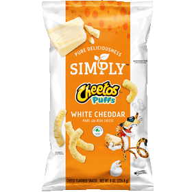 Simply® Cheetos® Puffs White Cheddar Cheese Flavored Snacks - Shop Now ...