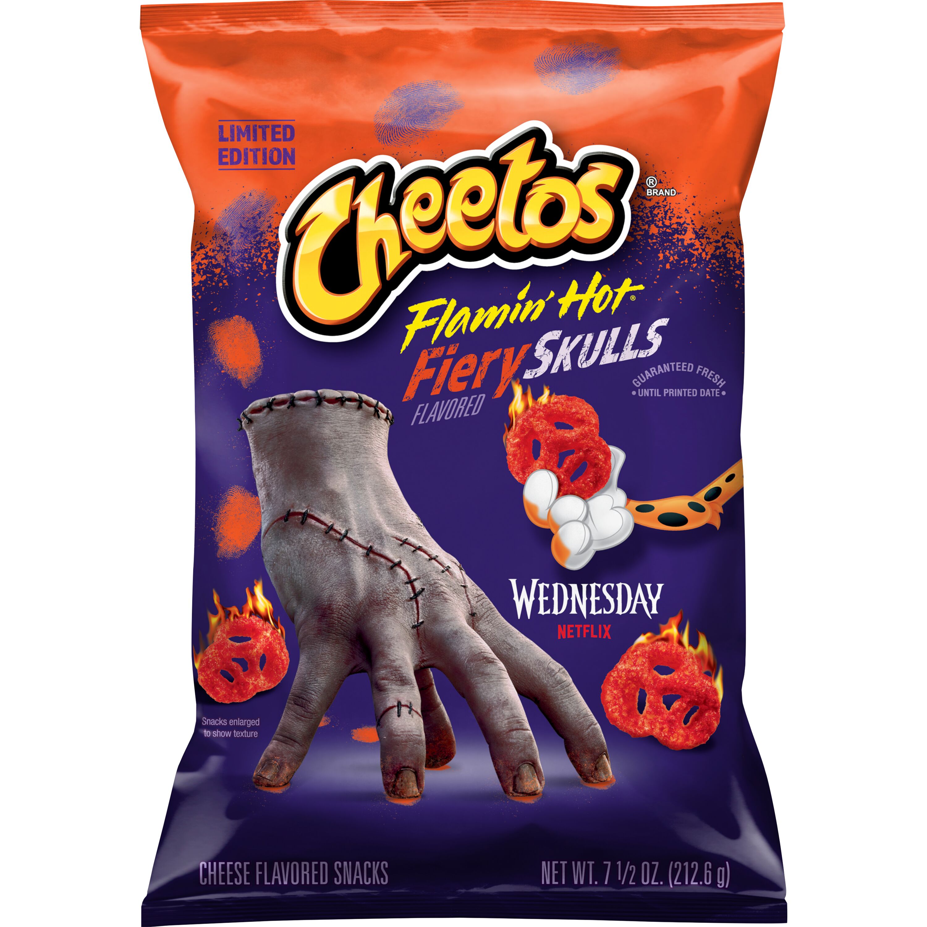 Cheetos® Flamin' Hot® Fiery Skulls Flavored Snacks - Shop Now at Snacks.com