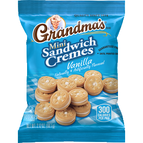 Grandma's Vanilla Flavored Mini Sandwich Creme Cookies - Shop Now at ...