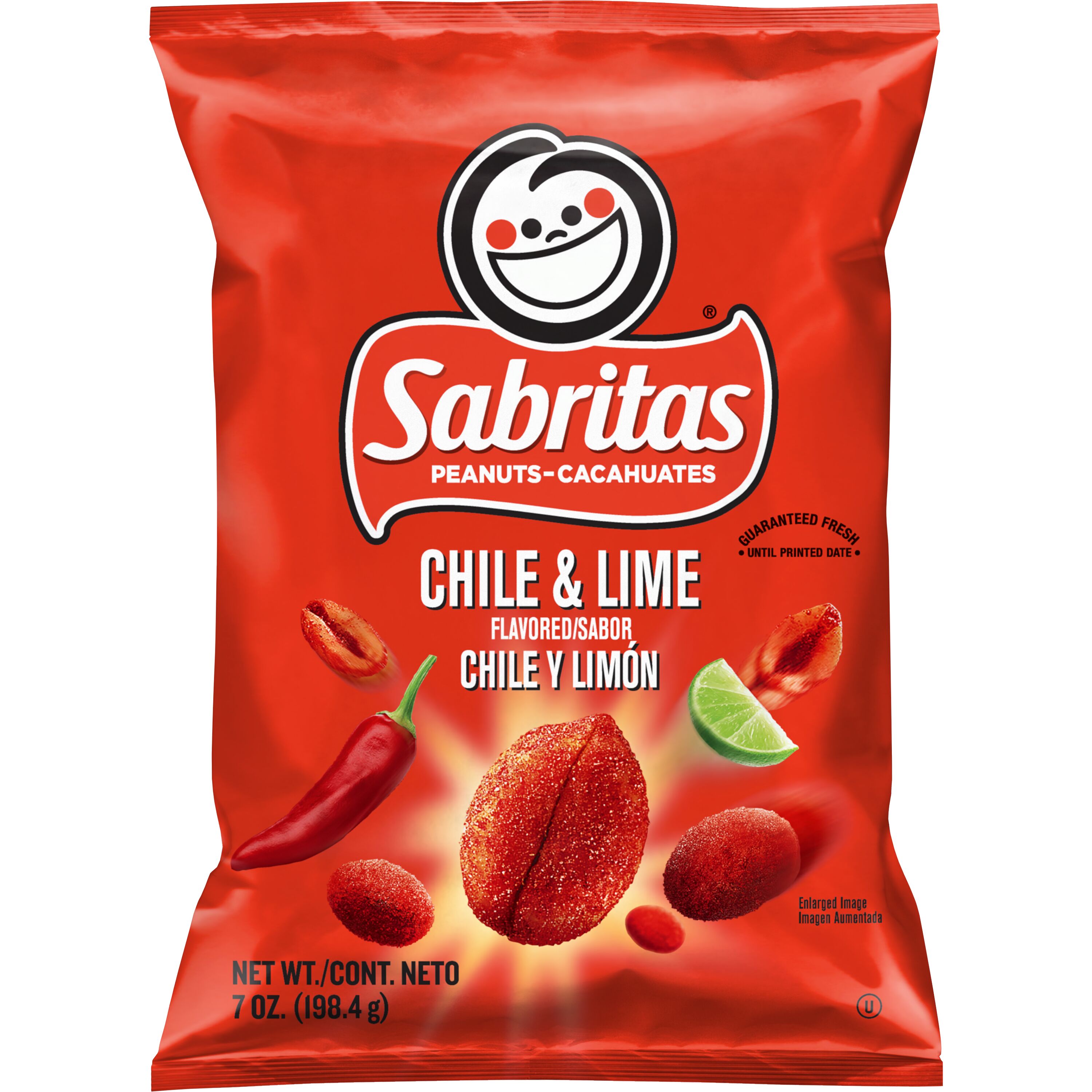 Sabritas® Chile Lime Peanuts - Shop Now at Snacks.com