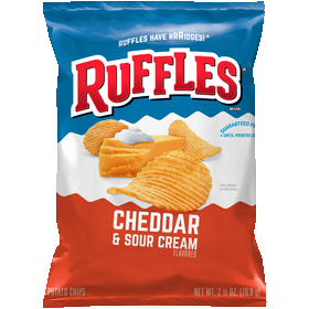 Ruffles® Cheddar & Sour Cream Flavored Potato Chips - Shop Now at ...