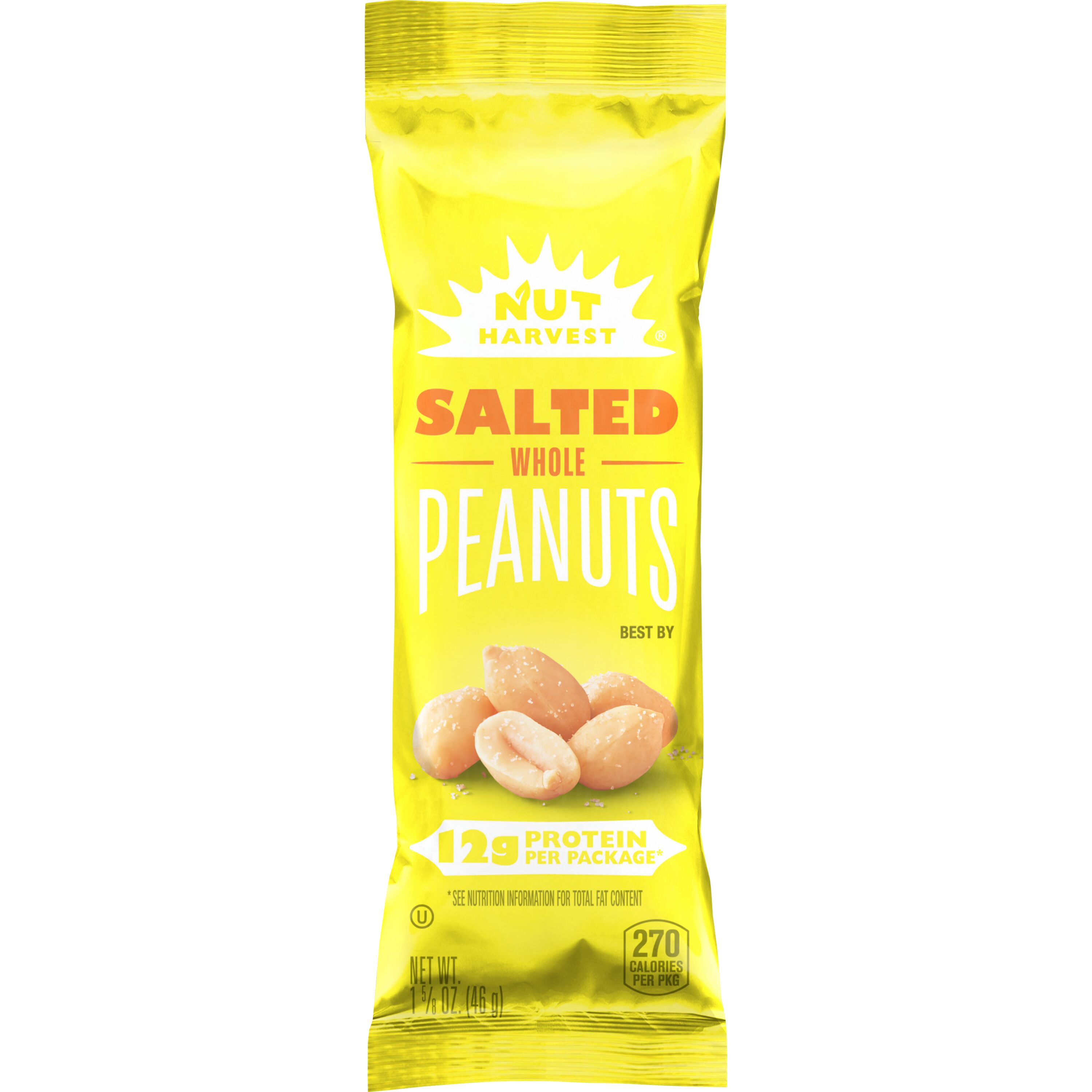 Nut Harvest® Salted Peanuts - Shop Now at Snacks.com
