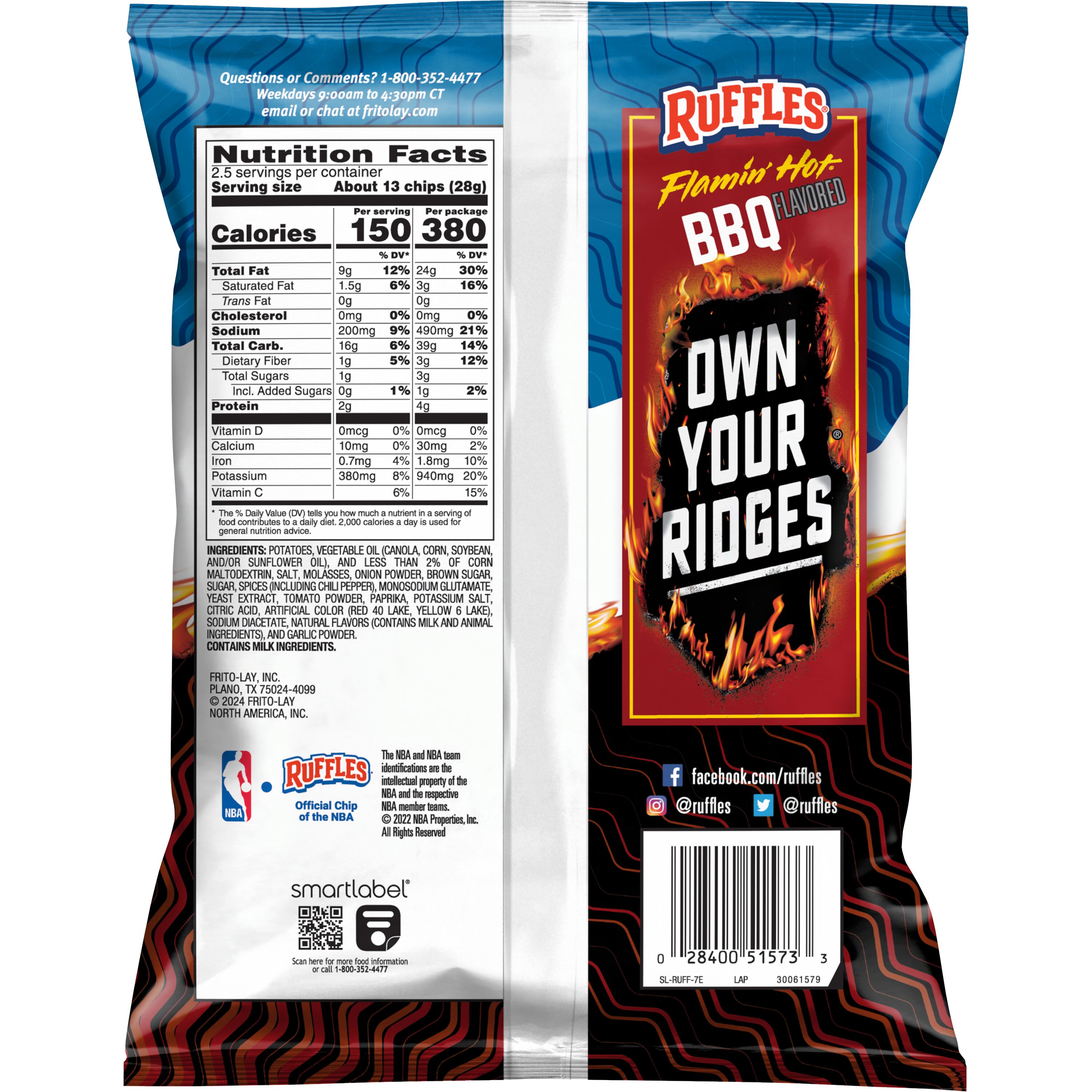 Ruffles flamin hot store