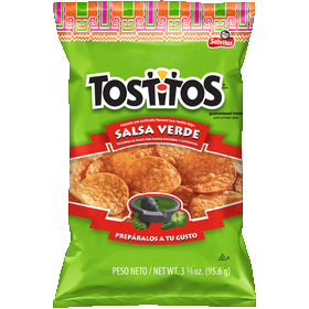 Tostitos Salsa Verde Flavored Tortilla Chips - Shop Now at Snacks.com