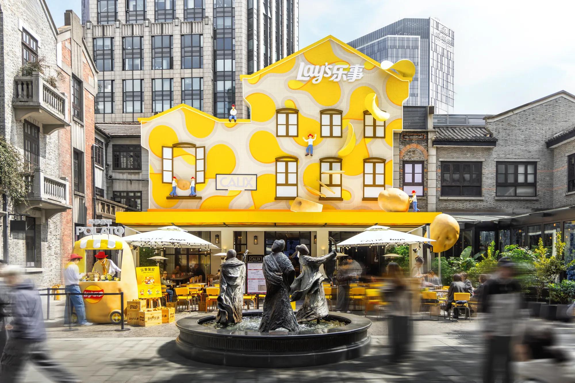 PepsiCo Opens A Lay s Potato themed Restaurant In China Bringing A New